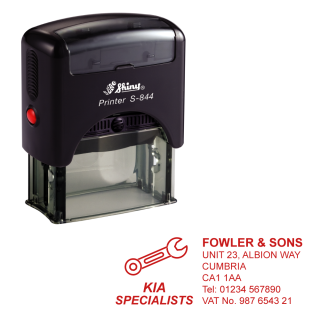 Service Book Stamps | Suitable for stamping service documents | Stamps ...