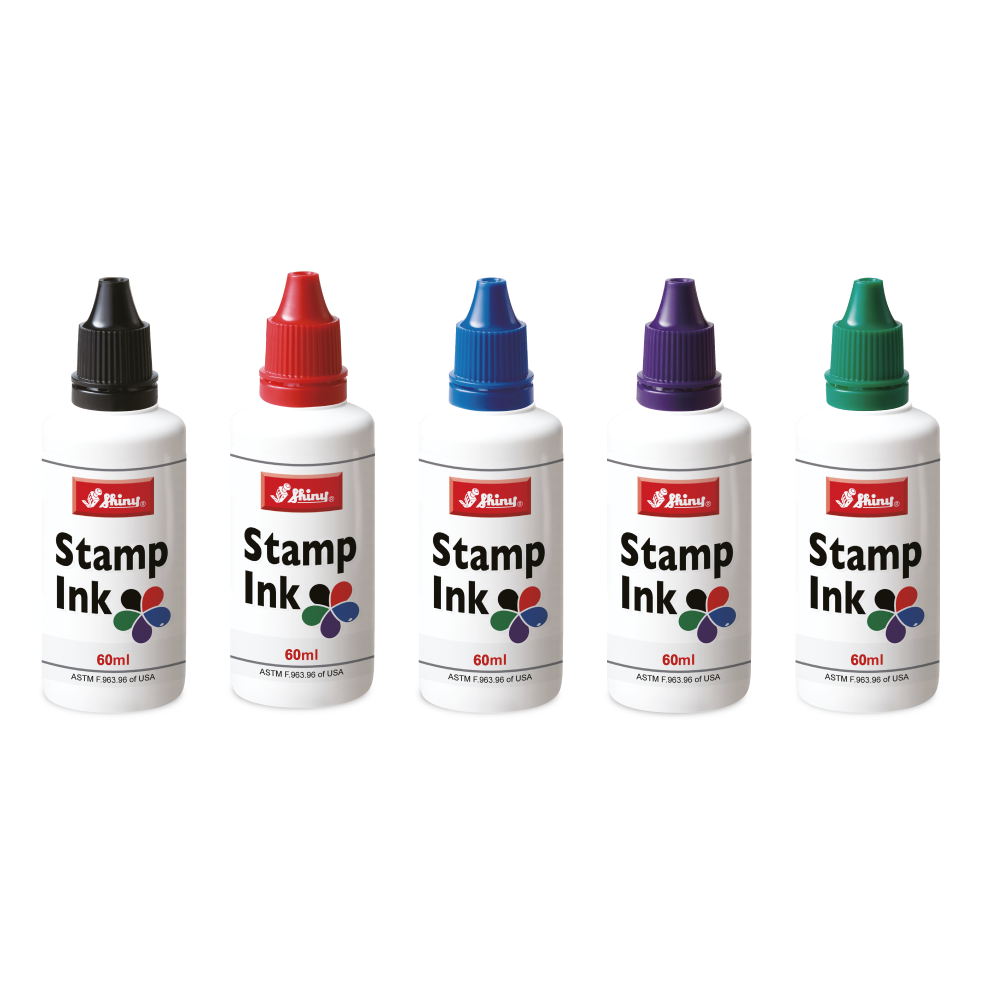 Shiny Endorsing Ink 55ml Suitable For Re-Inking Ink Pads - Stamps ...