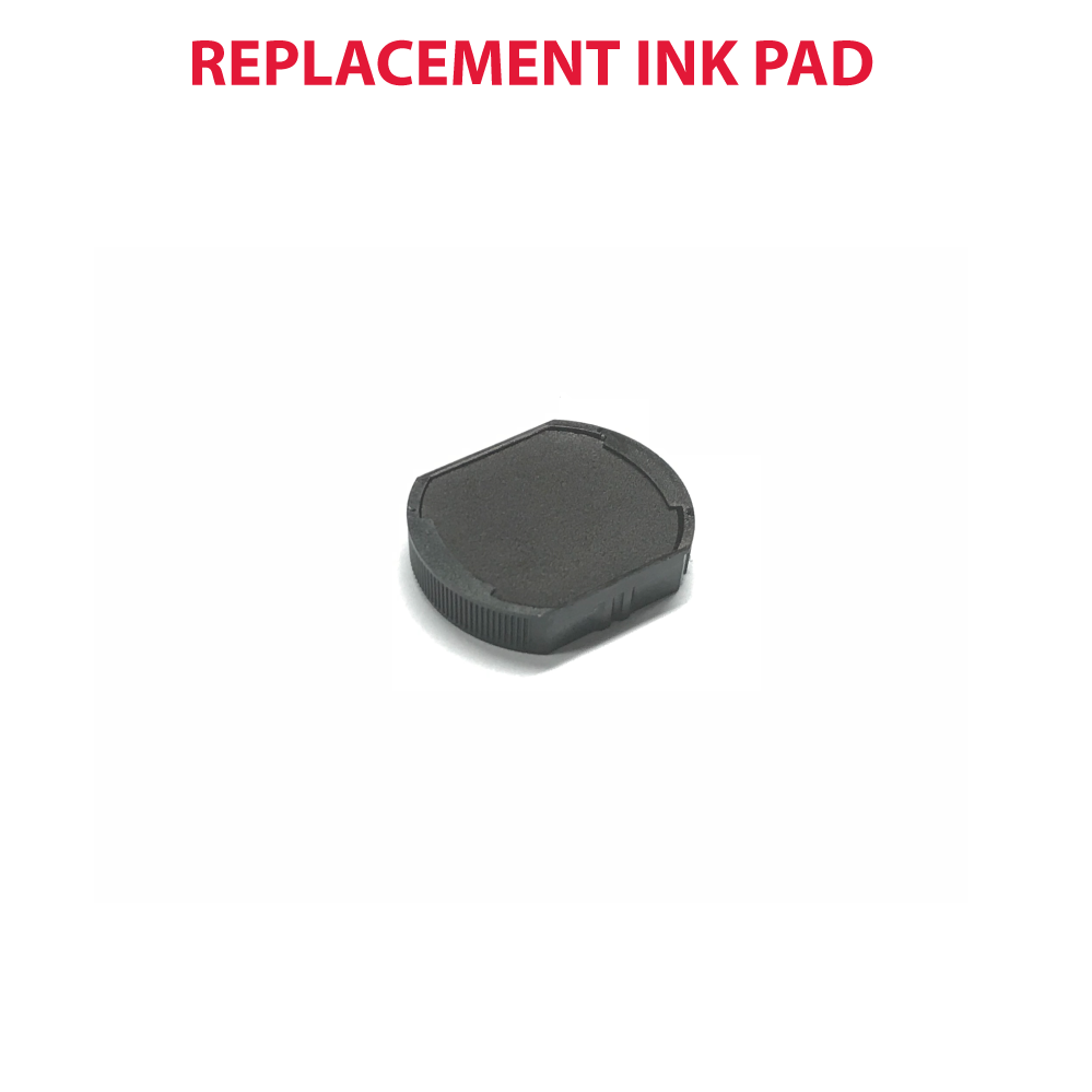 UV Self-inking Hand Stamp - 22mm Circular - Stamps Direct Ltd