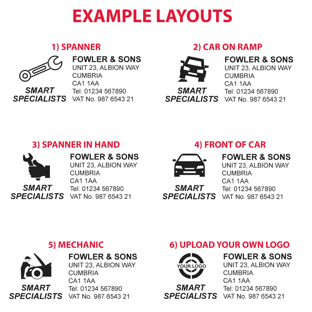 Smart Service Book Stamp - Stamps Direct Ltd