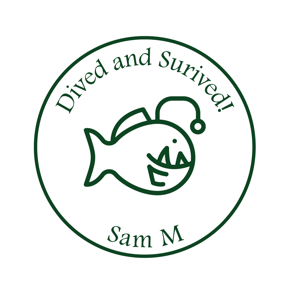 Angler Fish Dive Stamp - Stamps Direct Ltd