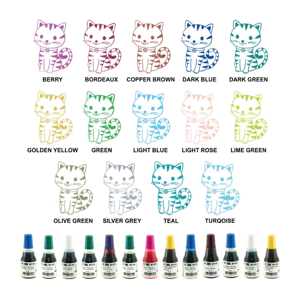 Noris 115 Art Stamp Ink - Stamps Direct Ltd