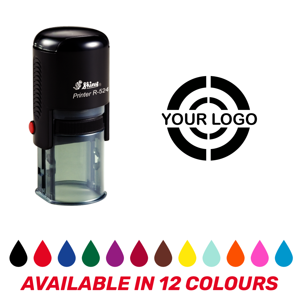 Custom Logo Self-inking Stamp R-524 - Stamps Direct Ltd