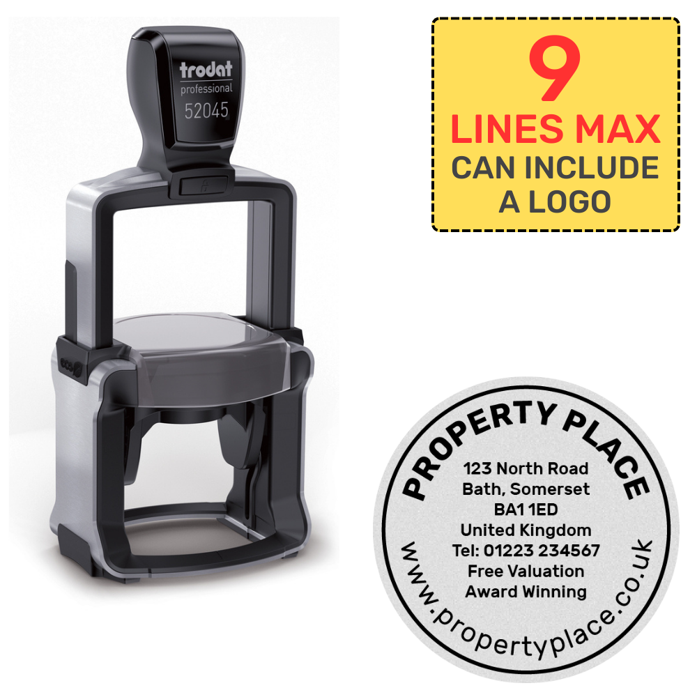 Trodat Heavy Duty Self-Inking Stamp 43mm |Stamps Direct