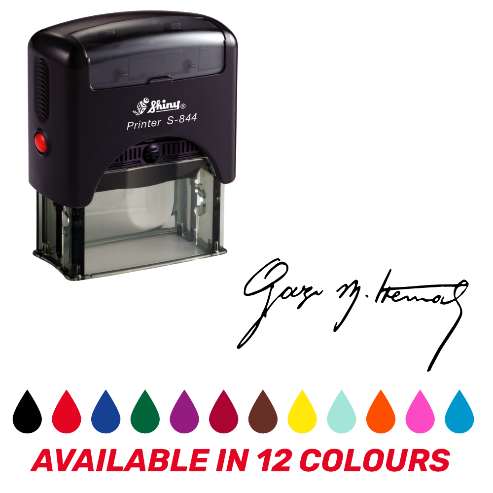 Medium Signature Stamp - Stamps Direct Ltd
