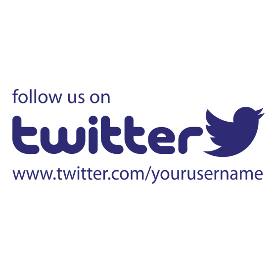 Twitter Self-inking Rubber Stamp - Stamps Direct Ltd