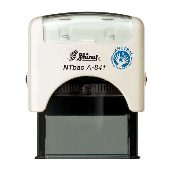 Shiny A-841 Anti-Bac Self-Inking Stamp Printer - Stamps Direct Ltd