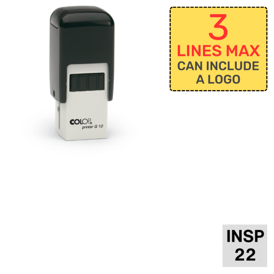 Colop Q12 Self-Inking Square Stamps | Stamps Direct