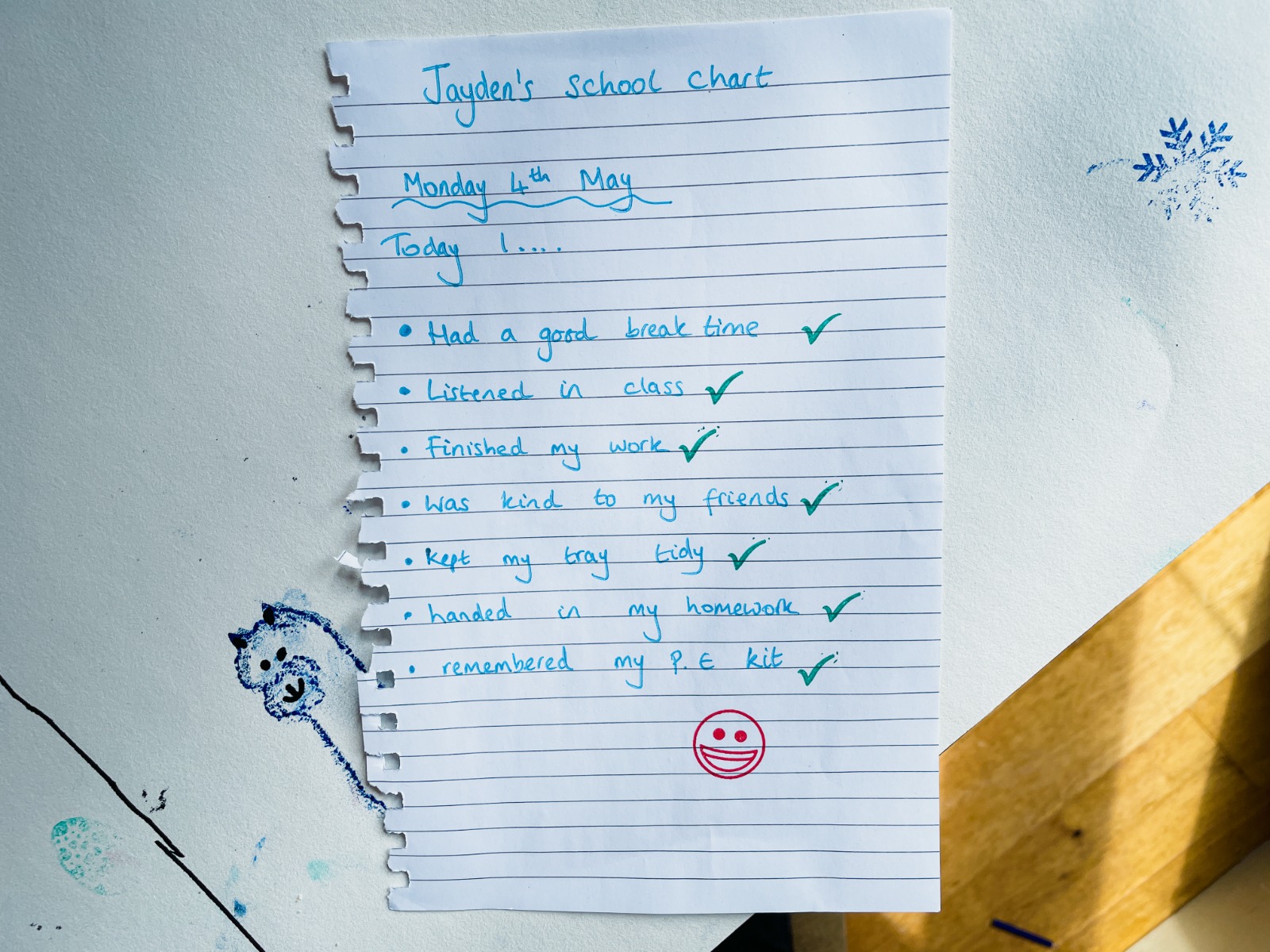 How To Make A Motivational Chart For Your Children - Stamps Direct