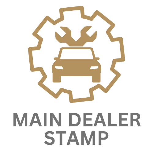 Shiny Custom Self-Inking Audi Main Dealer Service Book Stamp - Stamps ...